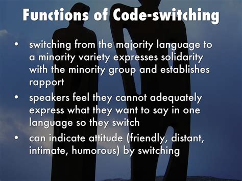Multilingualism And Code Switching By Jandy Gu