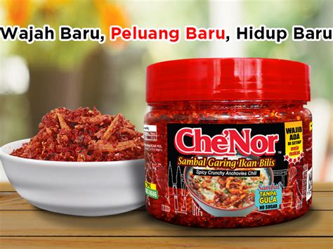 [halal] Chenor Sambal Garing Ikan Bilis 160g New Enhanced Recipe With Himalayan Salt