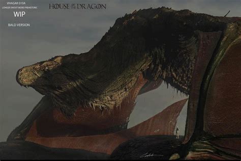Vhagar The Queen Of All Dragons Concept For House Of The Dragon Game