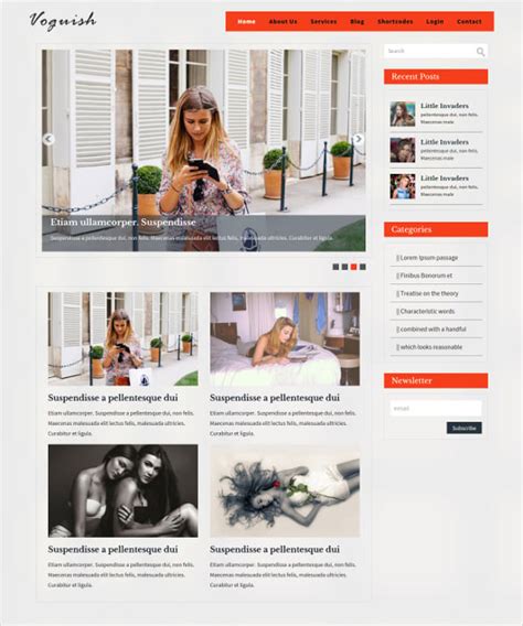 32 Blogger Mobile Themes Templates