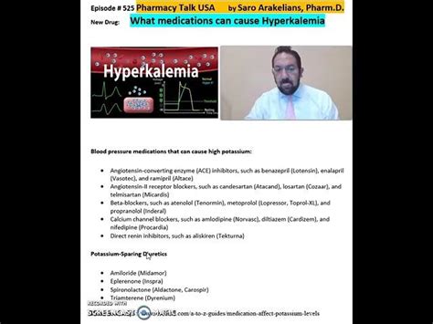 What Medications Can Cause Hyperkalemia Saro Arakelians