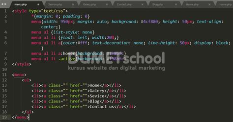 Cara Membuat Halaman Dinamis Dan Menu Active Menggunakan Codeigniter Part 2 Kursus Web Programming