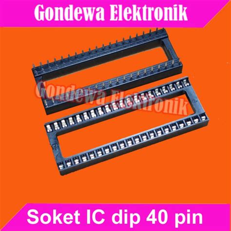 Jual Soket Ic 40 Pin Dip 40pin Shopee Indonesia