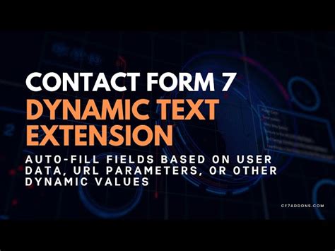 Contact Form 7 Dynamic Text Extension Ultra Addons For Contact Form 7