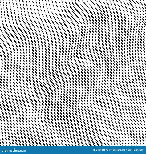 Reticulated Texture Of Lines And Moire Effect Linear Vector Background
