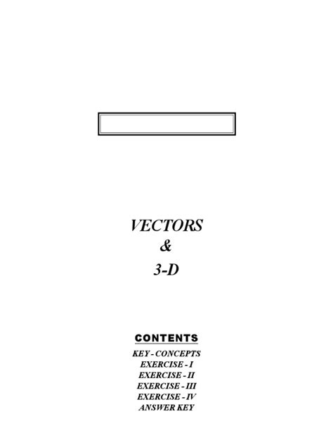 Vector Pdf Vector Space Euclidean Vector