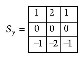 A Convolution Mask Of Sobel Vertical Edge Operator B Examples Of Download Scientific