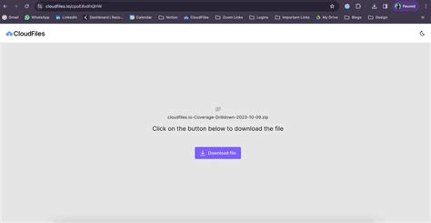 File Management In Cloudfiles Web App