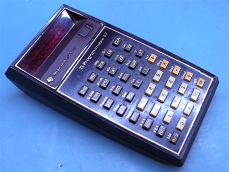 Texas Instruments Ti Programmable 57 Retro Coding