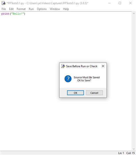 Python Won T Save Issue 85652 Python Cpython GitHub
