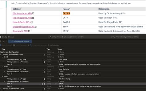 Apple Privacy Manifest Updates For Unity Engine Unity Engine Unity