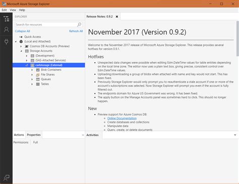 Installing And Using Azure Storage Explorer Carl De Souza