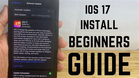 How To Install Ios 17 Complete Beginners Guide Youtube