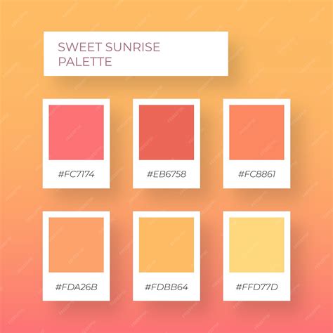 Sunrise Color Palette