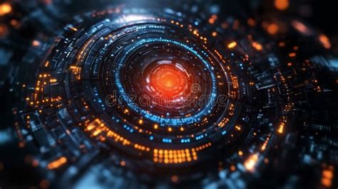 exploring quantum computing concepts through visual representation generative ai stock footage