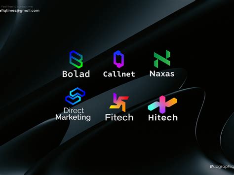 Lettermark Logo Tech Logo Modern Logo Gradient Logo Design By