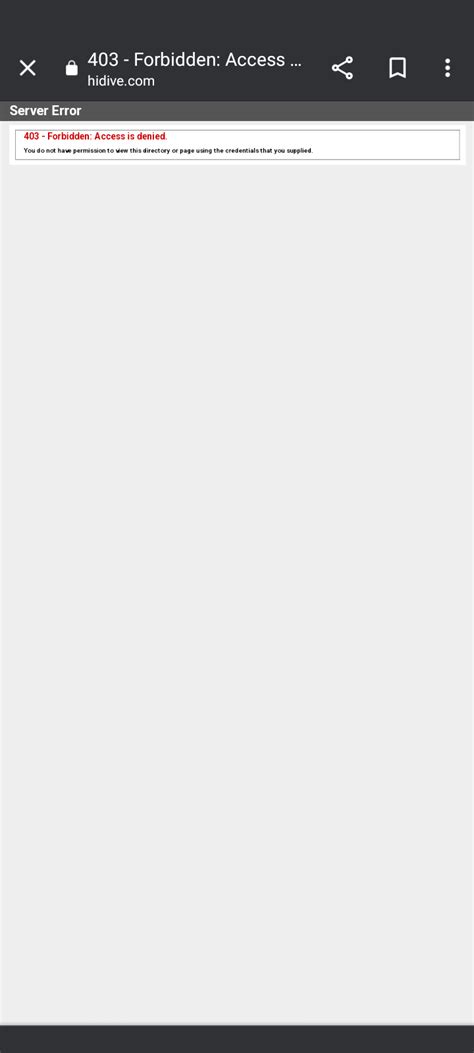 Anyone Having Issues Accessing The Site Keep Getting This Error Via My