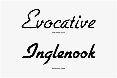 Gillies Gothic Font Fontpath