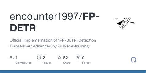 Github Encounter1997 Fp Detr Official Implementation Of Fp Detr Detection Transformer