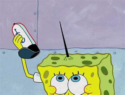 Friendly Reminder That Spongebob Isnt Bald But Has Hair That Is The Exactly Same Color As His