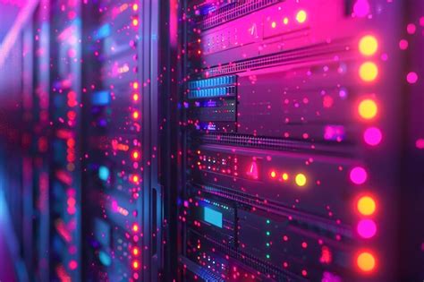 Techscape A Visual Journey Through Data Centers Cloud Computing And Networking In Abstract