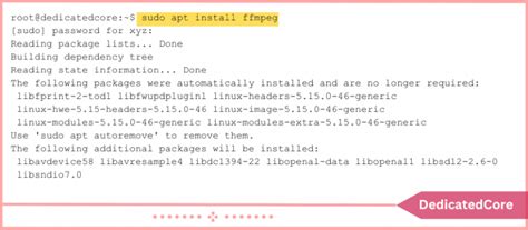 How To Install Ffmpeg On Ubuntu Using Apt Snappy Methods