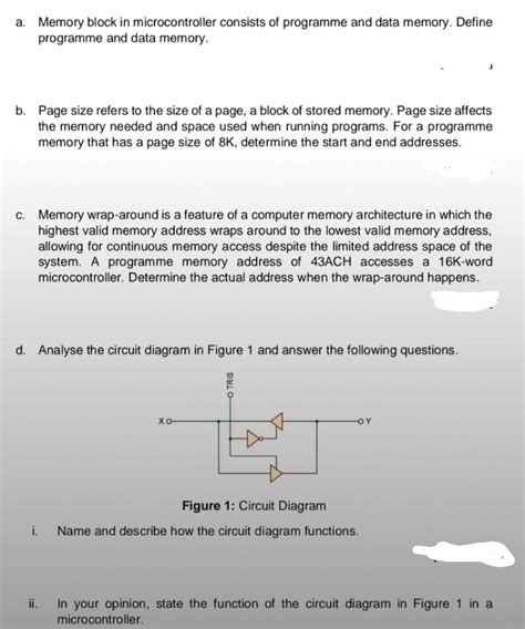 Solved A Memory Block In Microcontroller Consists Of