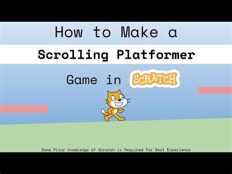 Scrolling Platformer Game In Scratch YouTube