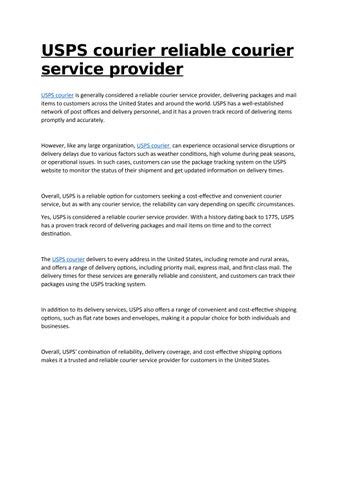 USPS Tracking By Uspstrackingaa Issuu