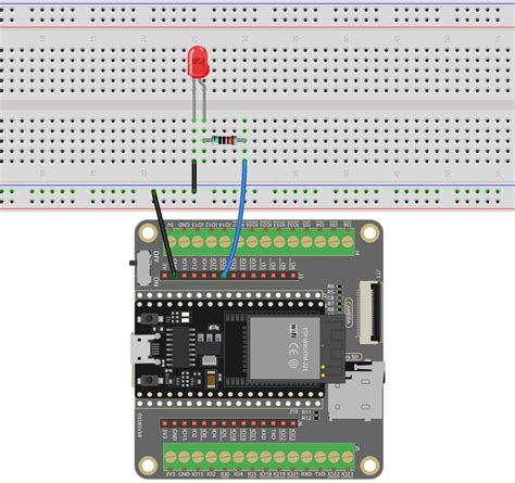 22 Atenuación De Un Led — Documentación De Sunfounder Esp32 Starter Kit