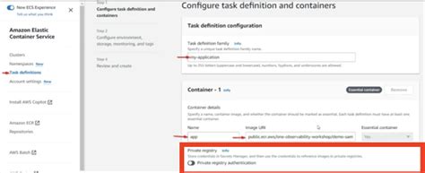 Private Registry Toggle With Secrets Arn Field Not Visible In Container Private Registry Toggle With Secrets Arn Field Not Visible In Container