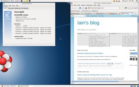 Iains Blog Scientific Linux 62 Impressions Iains Blog Scientific Linux 62 Impressions