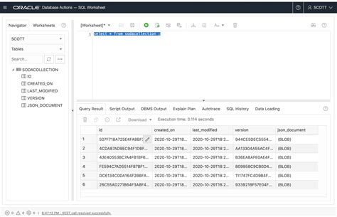 how to use json soda python and oracle autonomous json database