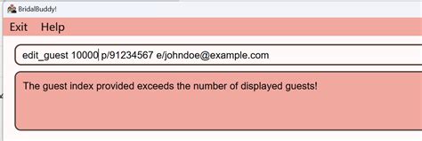 Error Message For Invalid Index · Issue 2900 · Nus Cs2103 Ay2425s1pe Dev Response · Github