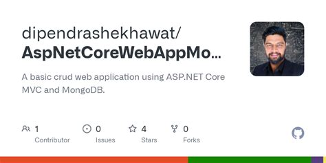 Github Dipendrashekhawataspnetcorewebappmongodb A Basic Crud Web Application Using Aspnet