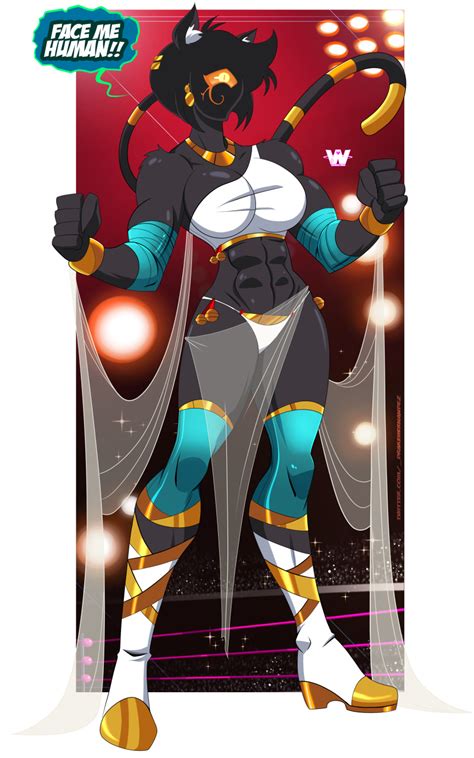 Rule 34 1 Eye Abs Auntie Nyan Nyan Black Nyanlathotep Cat Girl Cat Humanoid Catgirl Commission