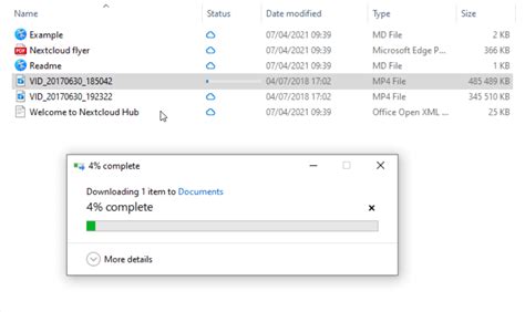 nextcloud desktop client 3 2 with status feature and virtual files available now nextcloud