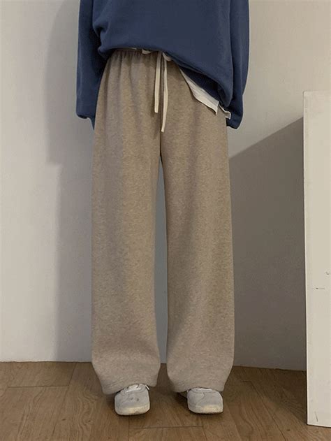 코머즈 기모 밴딩 팬츠 4color 크러시제이