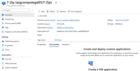 Using Vm Applications And Azure Policy To Deploy Applications