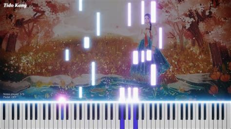 매우 슬픈 아련한 동양풍 음악 가세요 피아노 튜토리얼 Tido Kang 작곡 Youtube