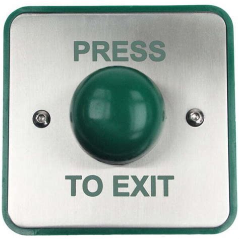 Green Dome Plastic Exit Button Dome Request To Exit Access Security Products