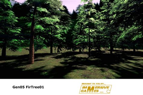 Gen05firtree01 3d Trees Unity Asset Store