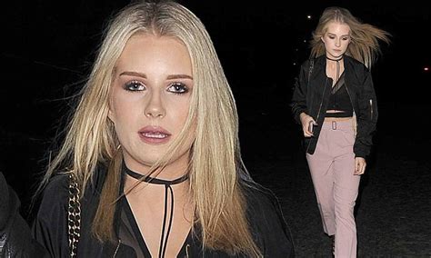 Lottie Moss Oozes Sex Appeal At Jaks Bar In London Daily Mail Online