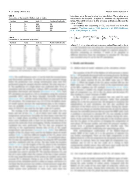 solution estimation of the minimum miscibility pressure for co2 crude