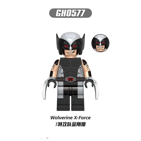 G0173 Super Heroes Series Deadpool And Wolverine Minifigures Joy Bricks