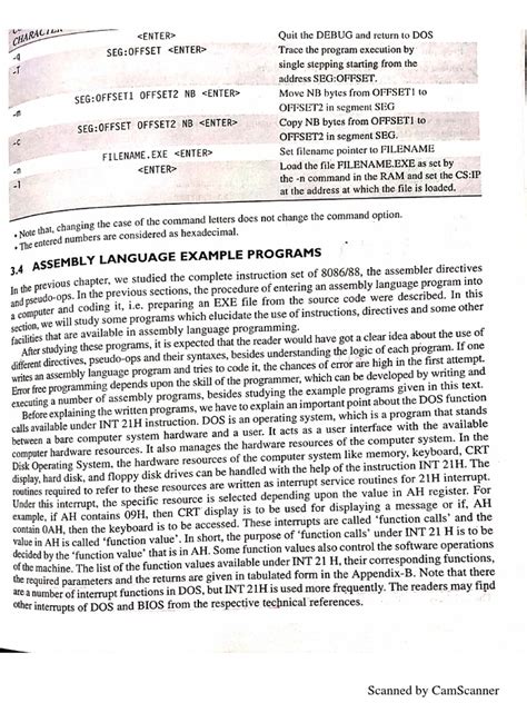 Assembly Language Examples Pdf