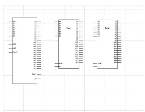 solved connect the cpu memory devices and address decoder for a small system submit an image