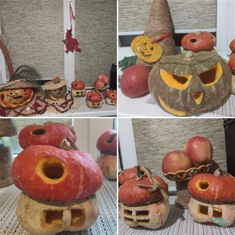 Как вырезать тыкву на Хэллоуин своими руками Фото