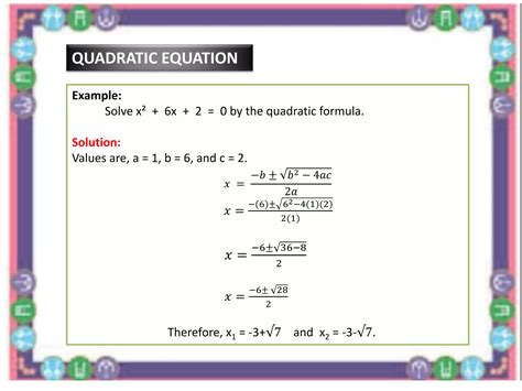 QUADRATIC FUNCTIONS PPTX