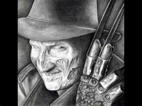 How To Draw Freddy Krueger Advanced Drawing Tutorial Youtube